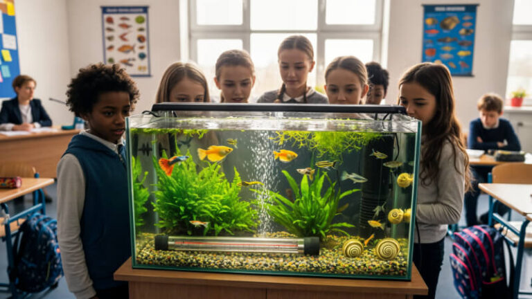 Why Schools Are Adding Fish Tanks to Classrooms